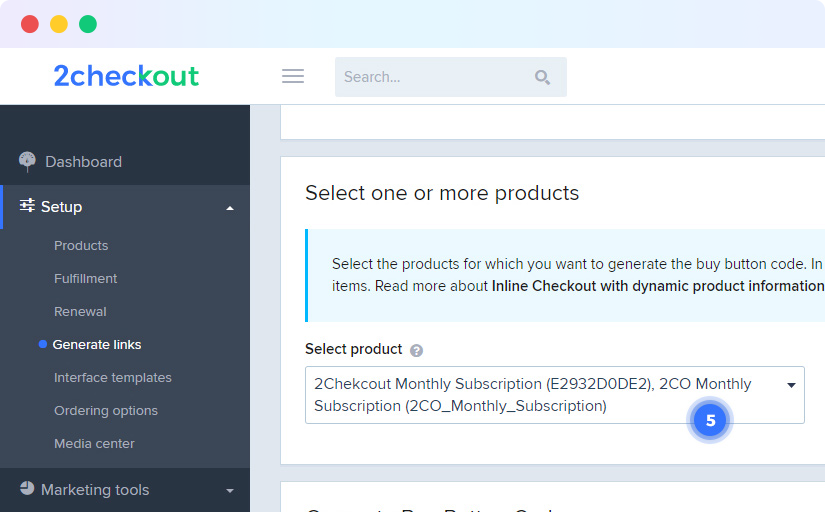 2Checkout Inline Cart